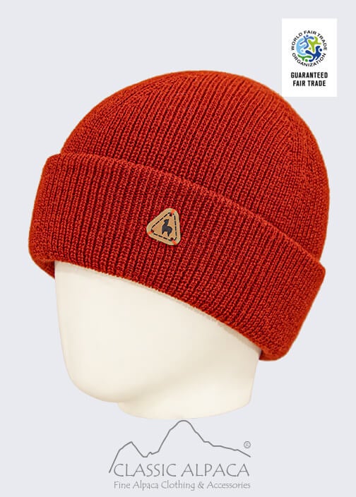Classic English Men's Double knit hat | The Blue Alpaca Ranch and Store